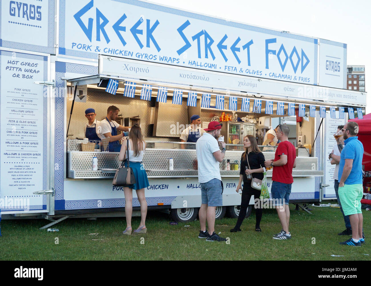 Greek Food Stall High Resolution Stock Photography and Images - Alamy