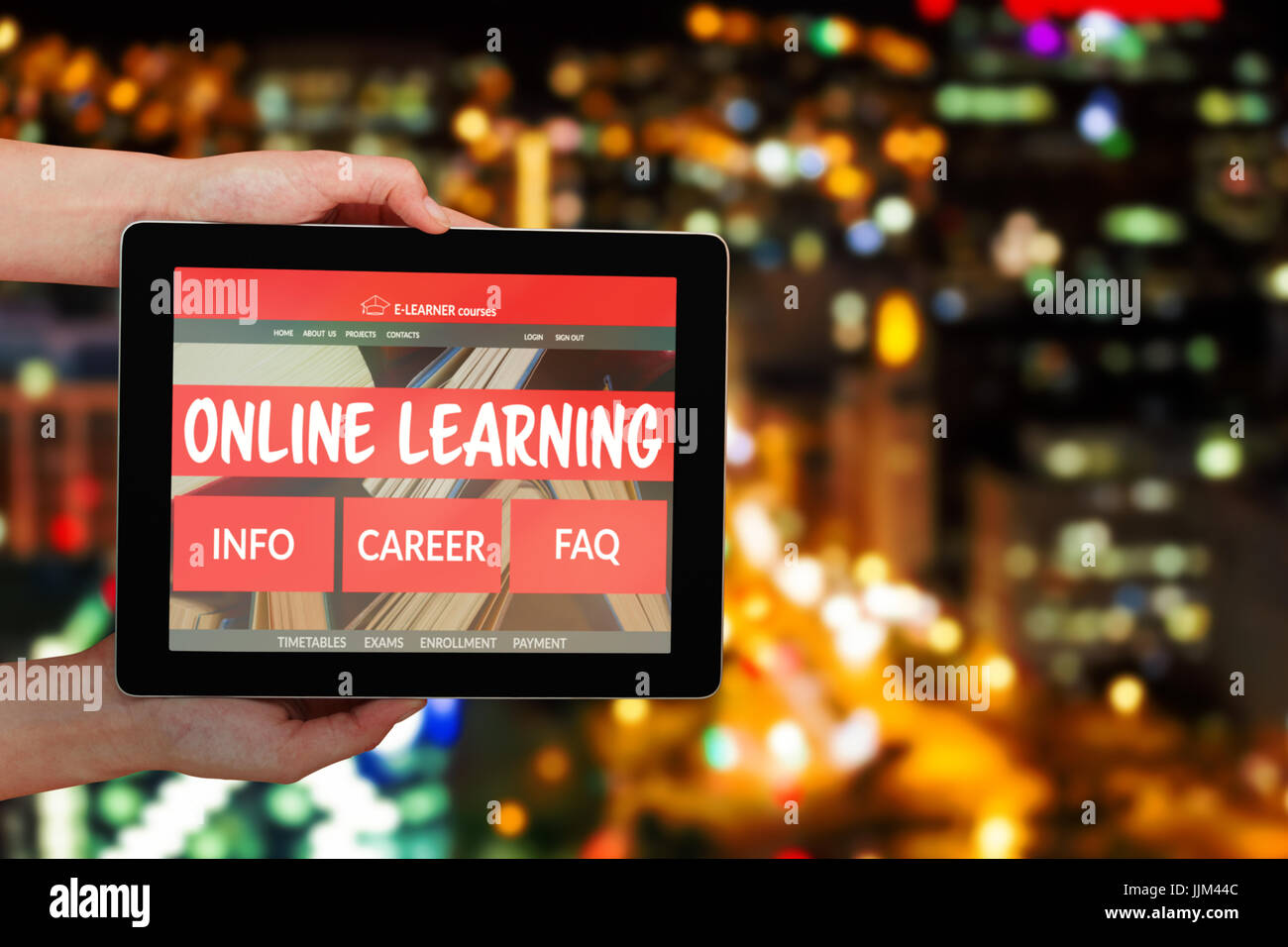 Digital hands up hi-res stock photography and images - Alamy