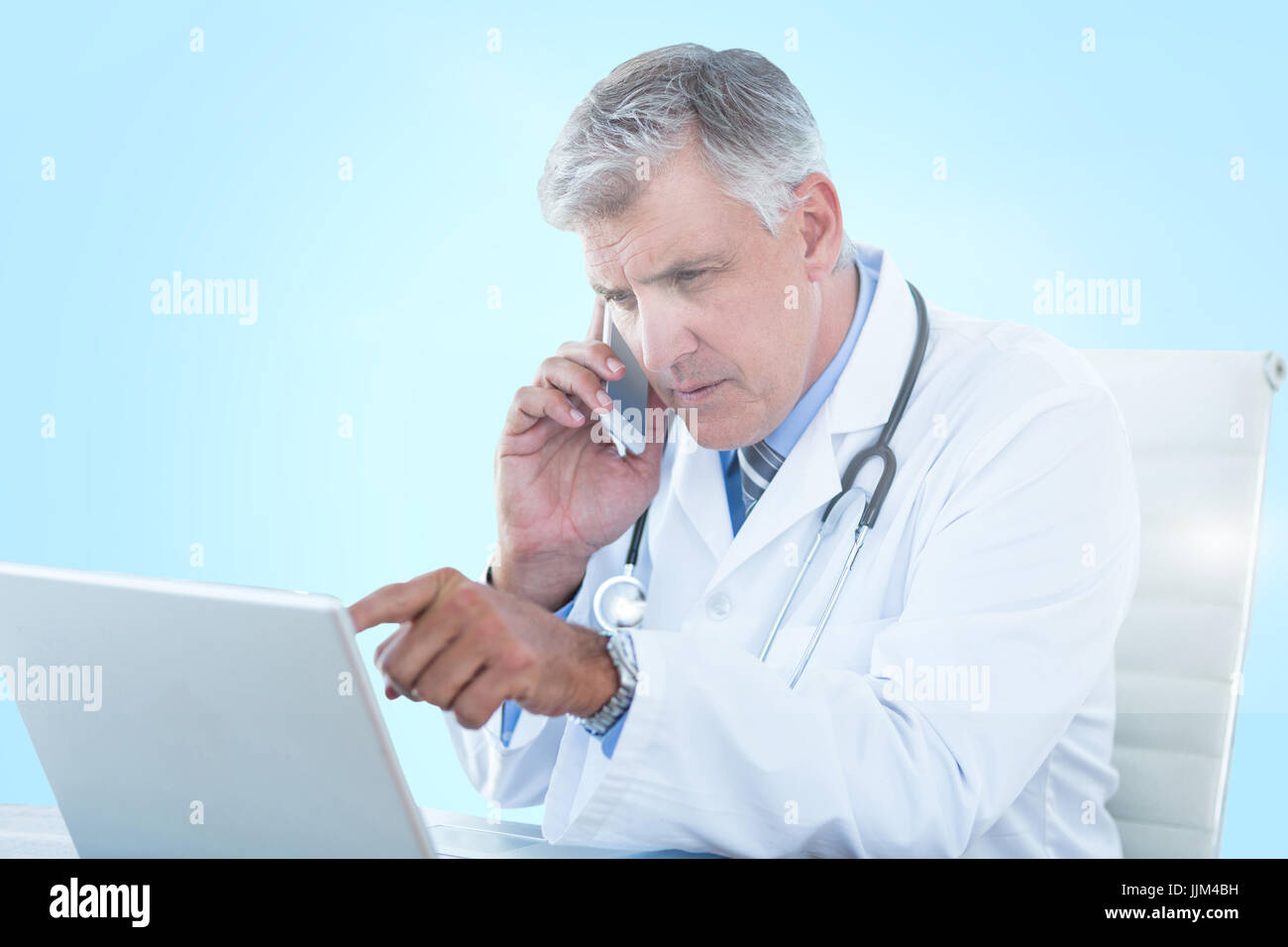 3d computer laptop mobile phone hi-res stock photography and images - Alamy