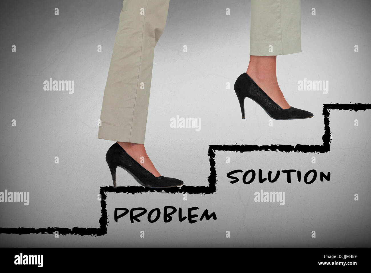 Climbing steps hi-res stock photography and images - Alamy