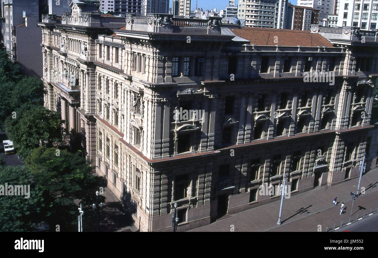 Court of Justice of São Paulo; Center; Sao Paulo; Brazil Stock Photo ...