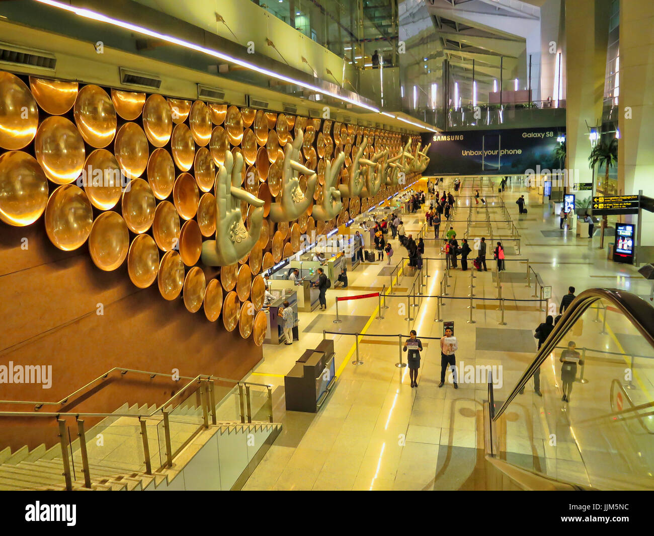 Indira ghandi airport hi-res stock photography and images - Alamy