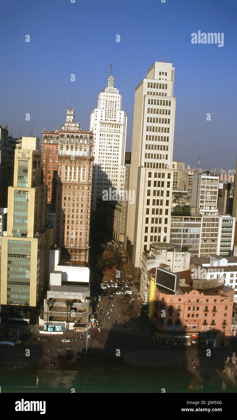 Martinelli Building; Banespa Building; Center; Sao Paulo; Brazil 1996 ...