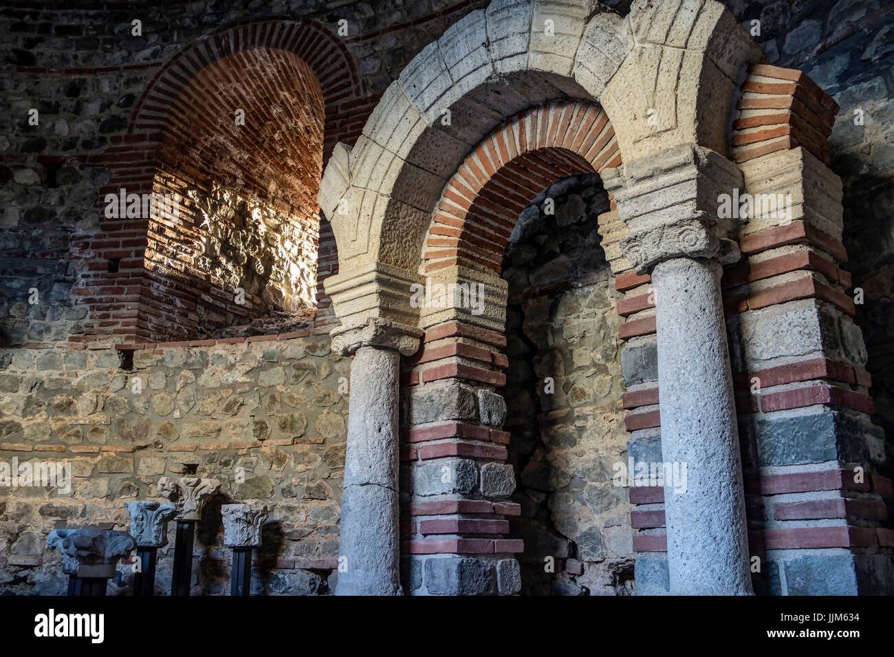 Gamzigrad, Serbia - The preserved remains of the Roman Emperor Galerius ...