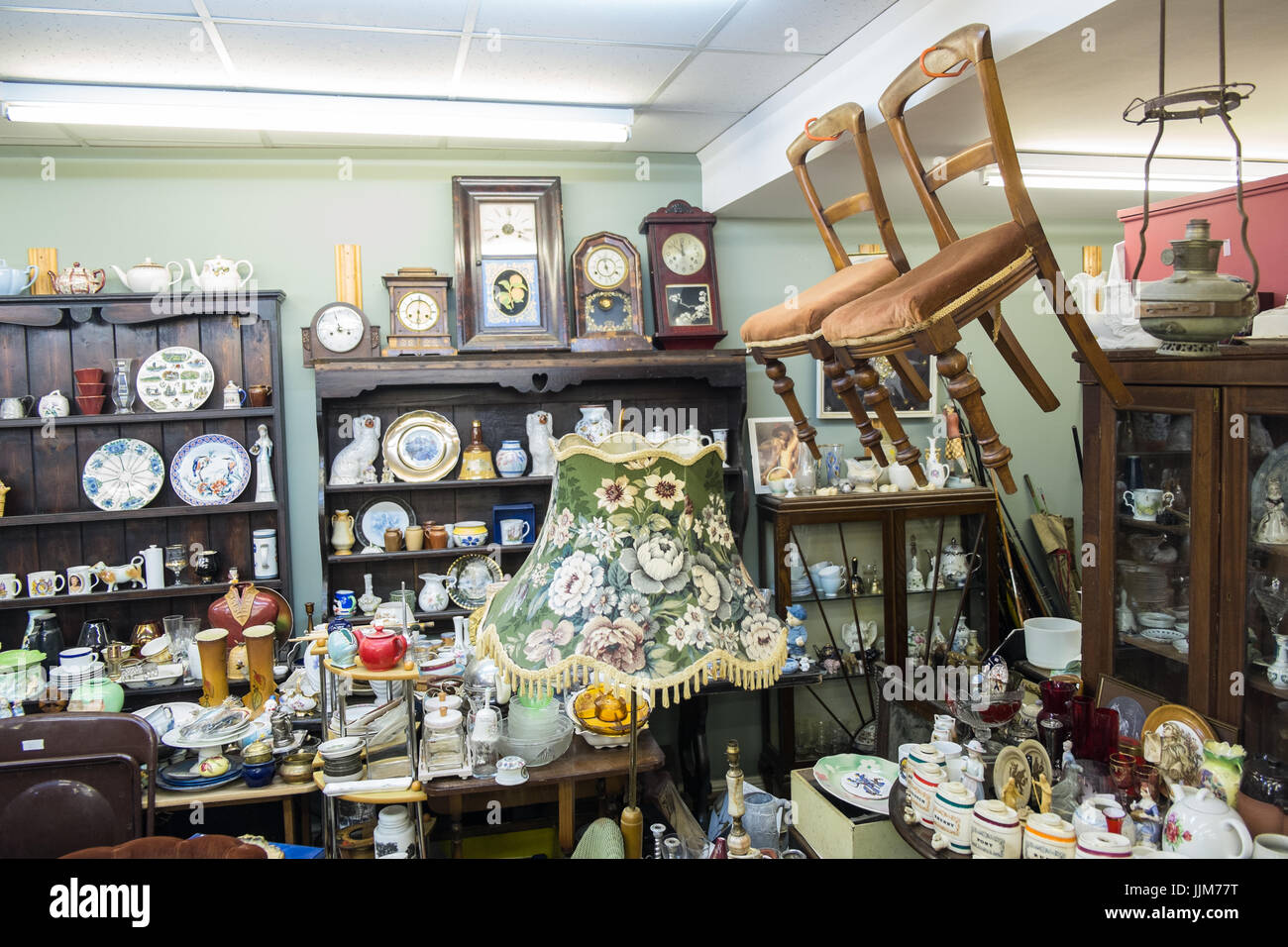 Charlie's,antique,shop,window,display,market,town,Mach,Machynlleth ...