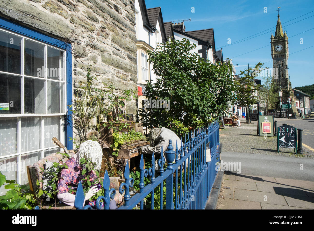 Clock tower in machynlleth hi-res stock photography and images - Alamy