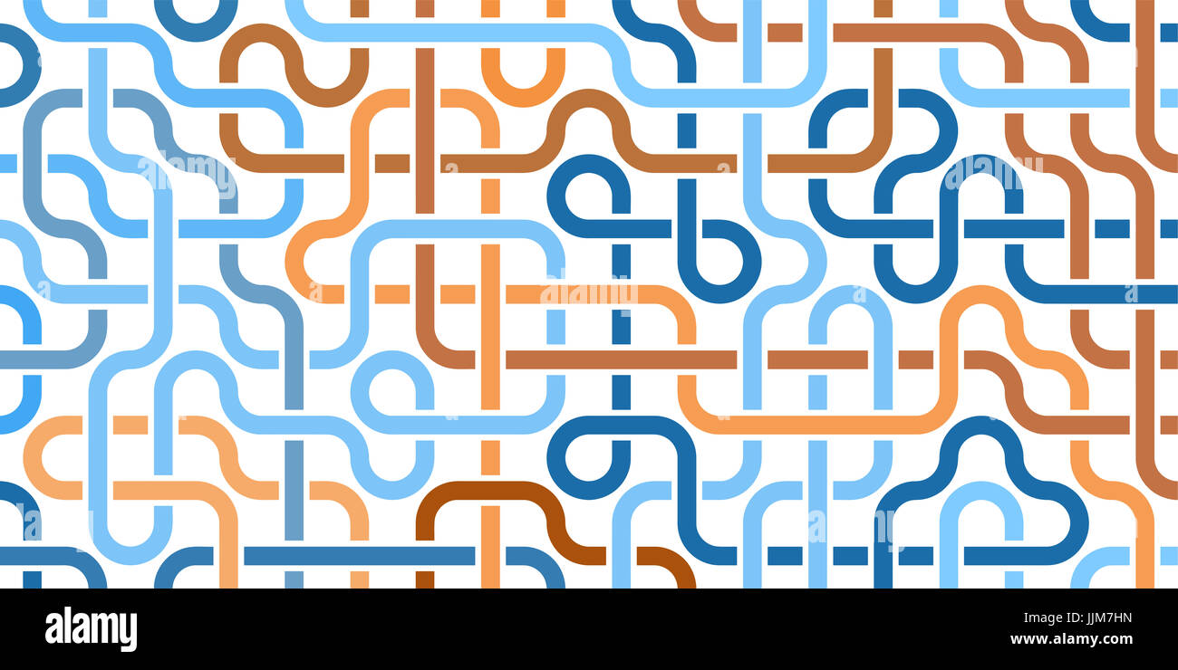 Pipeline grid. Abstract geometric design of tubes. industrial ...