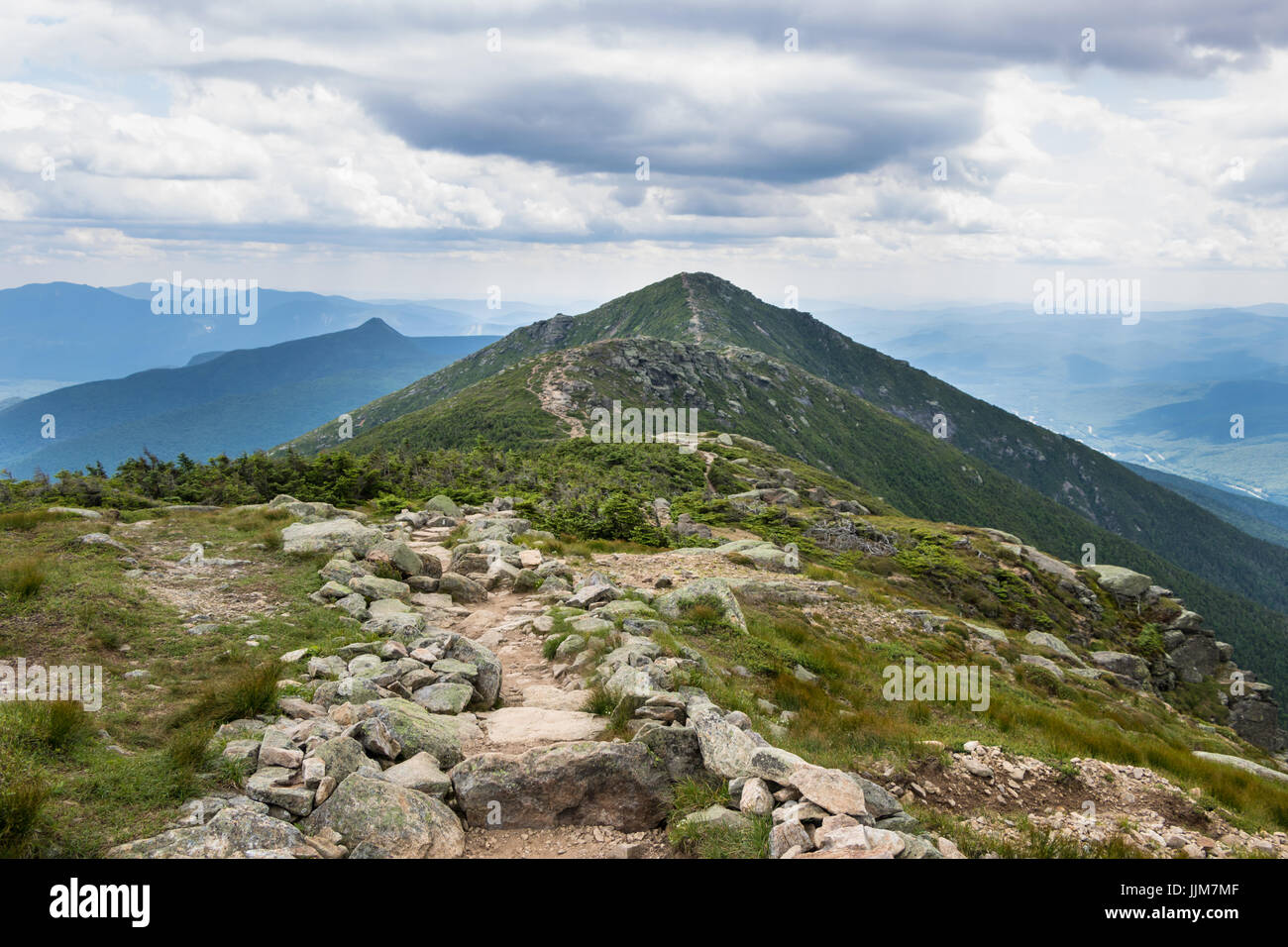 Franconia Ridge Trail in New Hampshire Stock Photo - Alamy