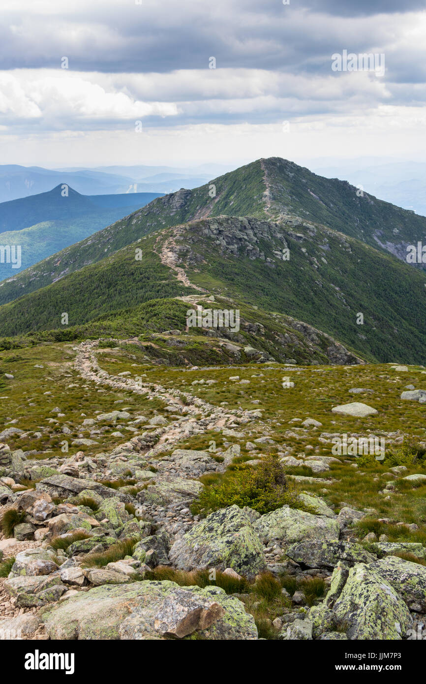 Franconia Ridge Trail in New Hampshire Stock Photo - Alamy