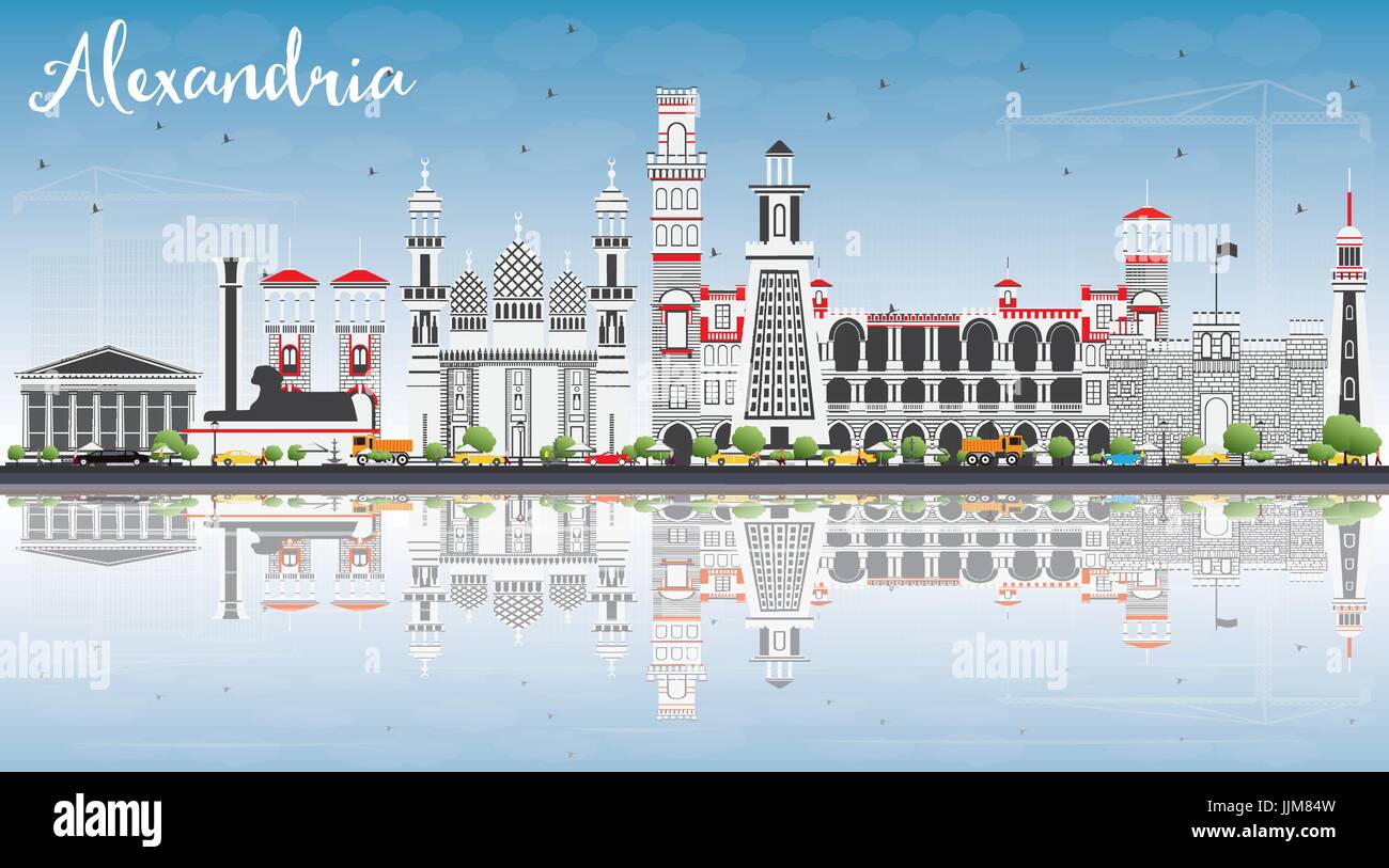 Alexandria egypt skyline cityscape hi-res stock photography and images ...