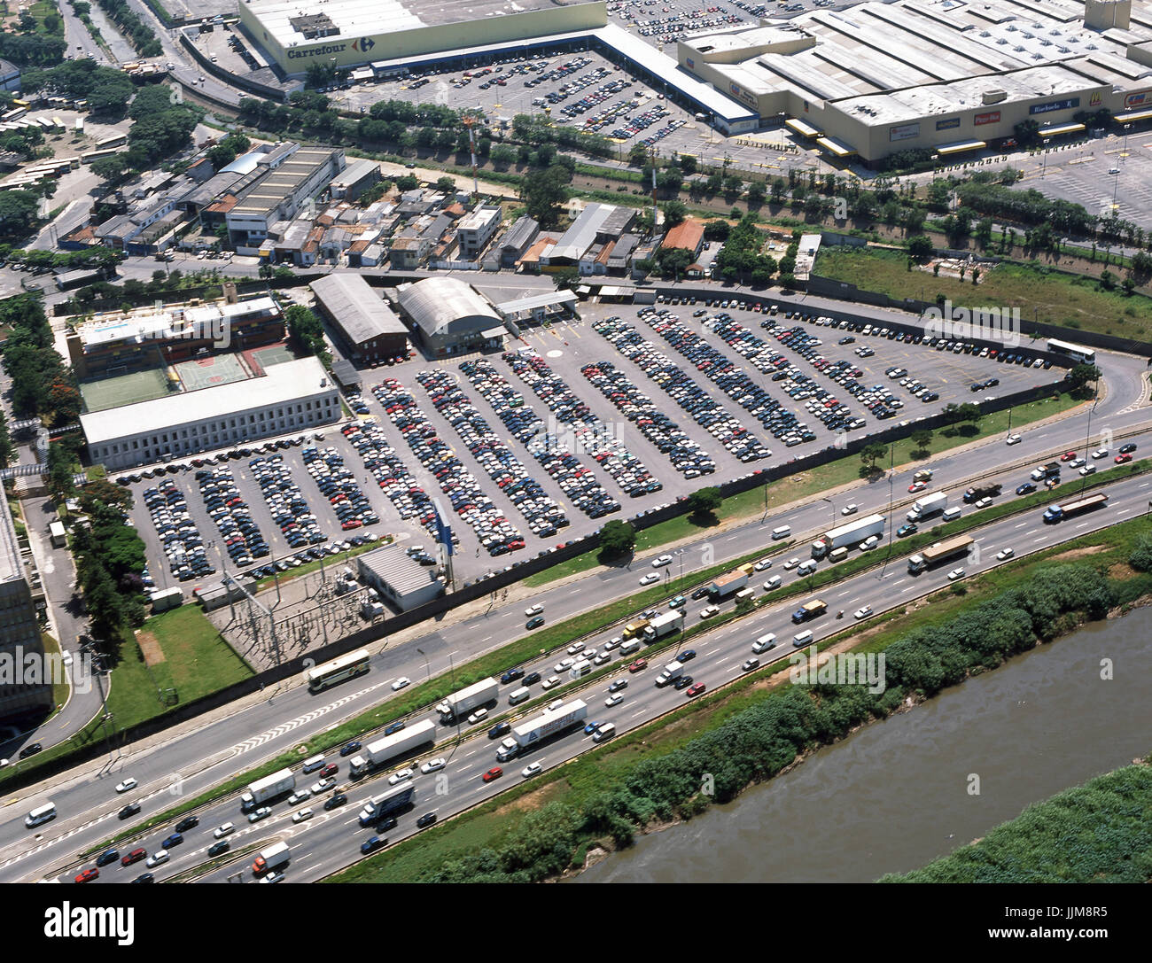Rio Tiete, North Zone, Sao Paulo, Brazil Stock Photo - Alamy