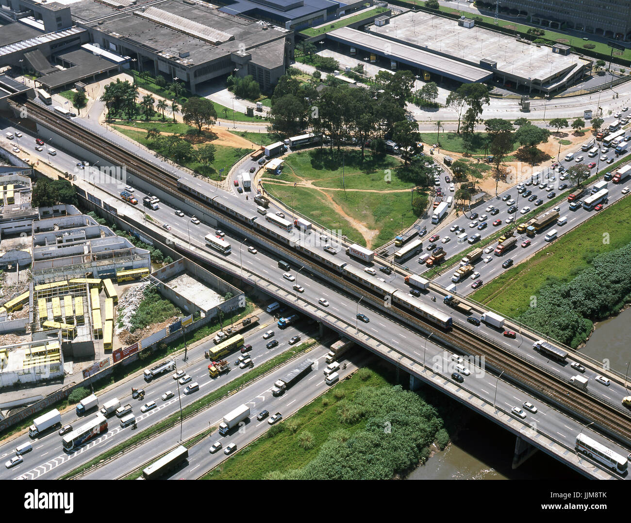 Rio Tiete, North Zone, Sao Paulo, Brazil Stock Photo - Alamy