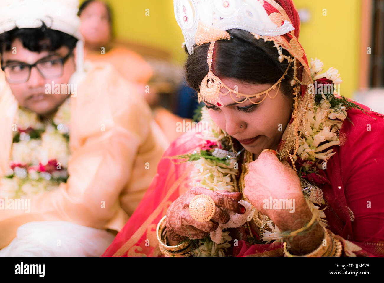 Indian Marriage ceremony Stock Photo - Alamy