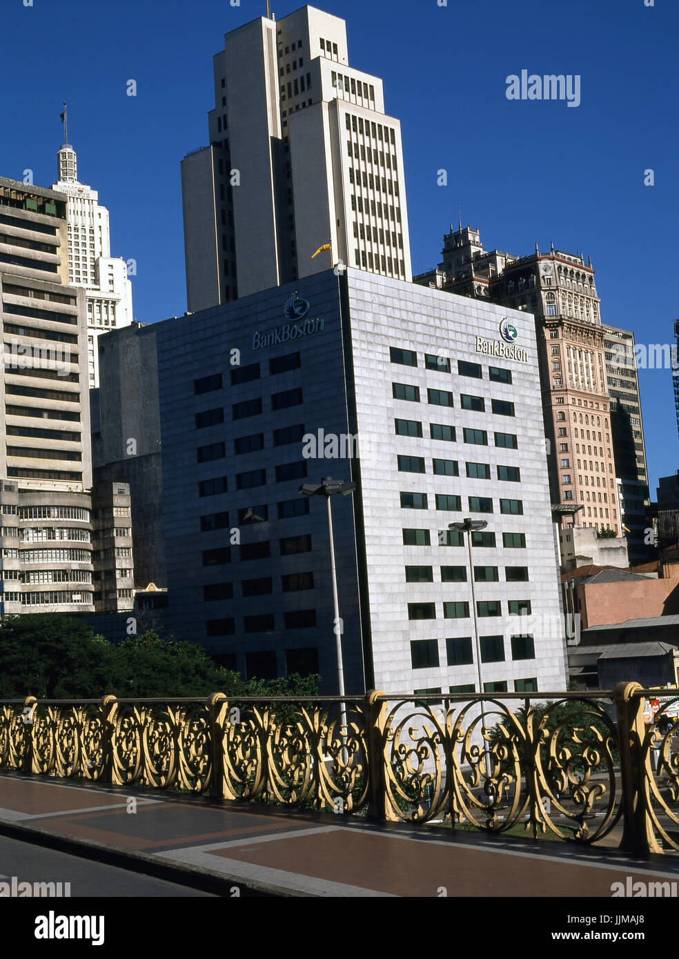 Bank of Brazil, Bank of Boston, Bank Banespa, Martinelli Building ...