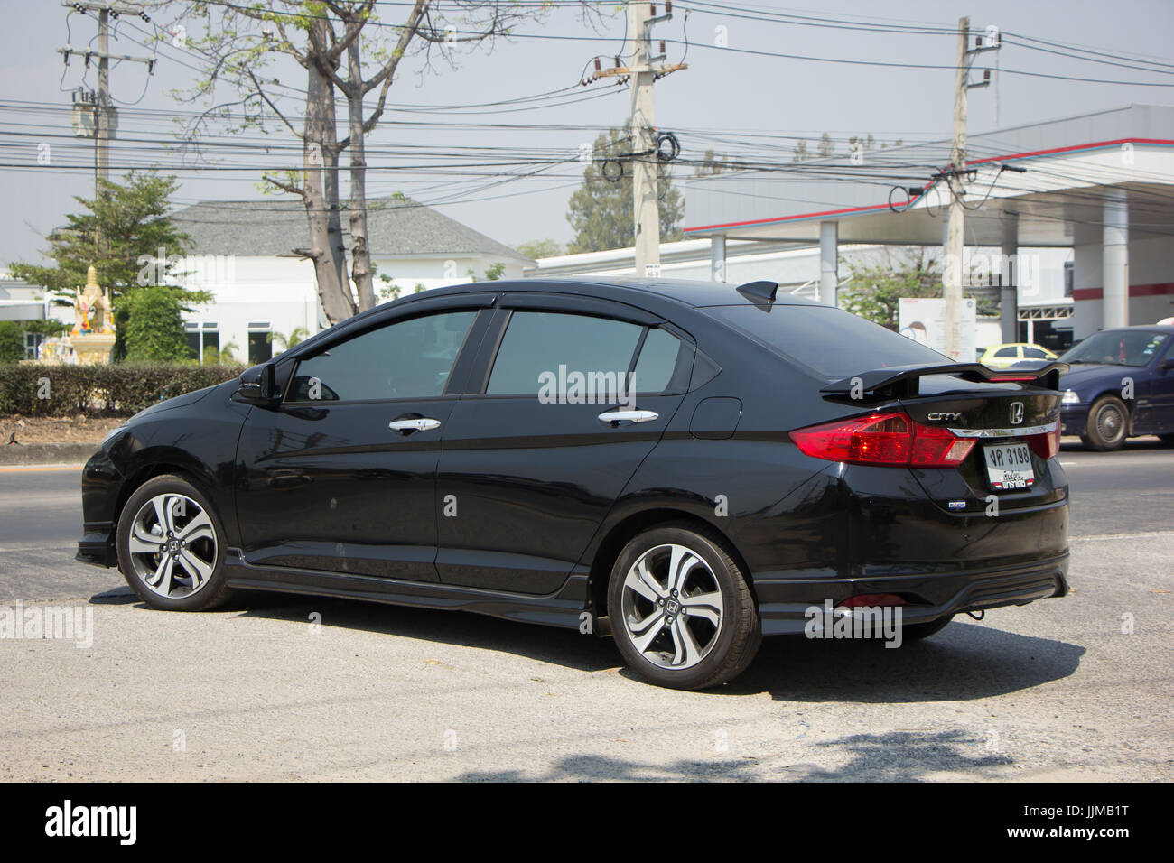 CHIANG MAI, THAILAND -MARCH 3 2017: Private Honda City Compact car ...