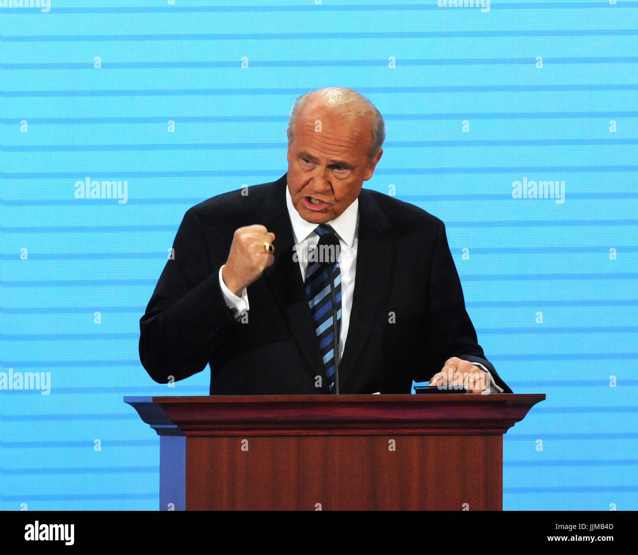 In this file photo, former United States Senator Fred Thompson ...