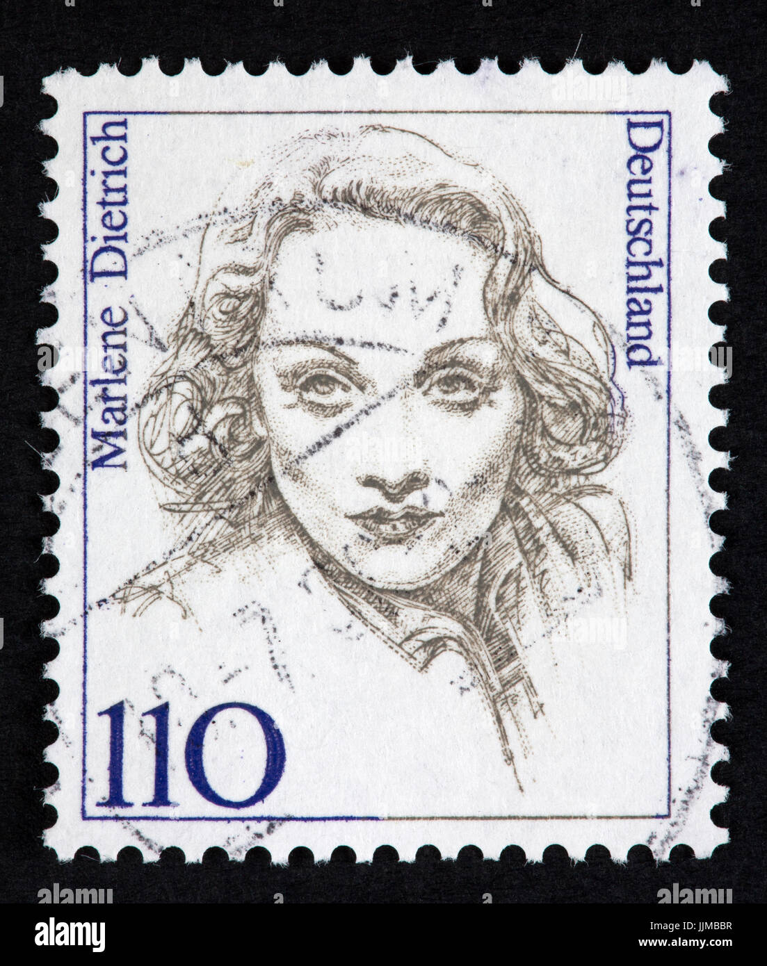 German postage stamp Stock Photo - Alamy