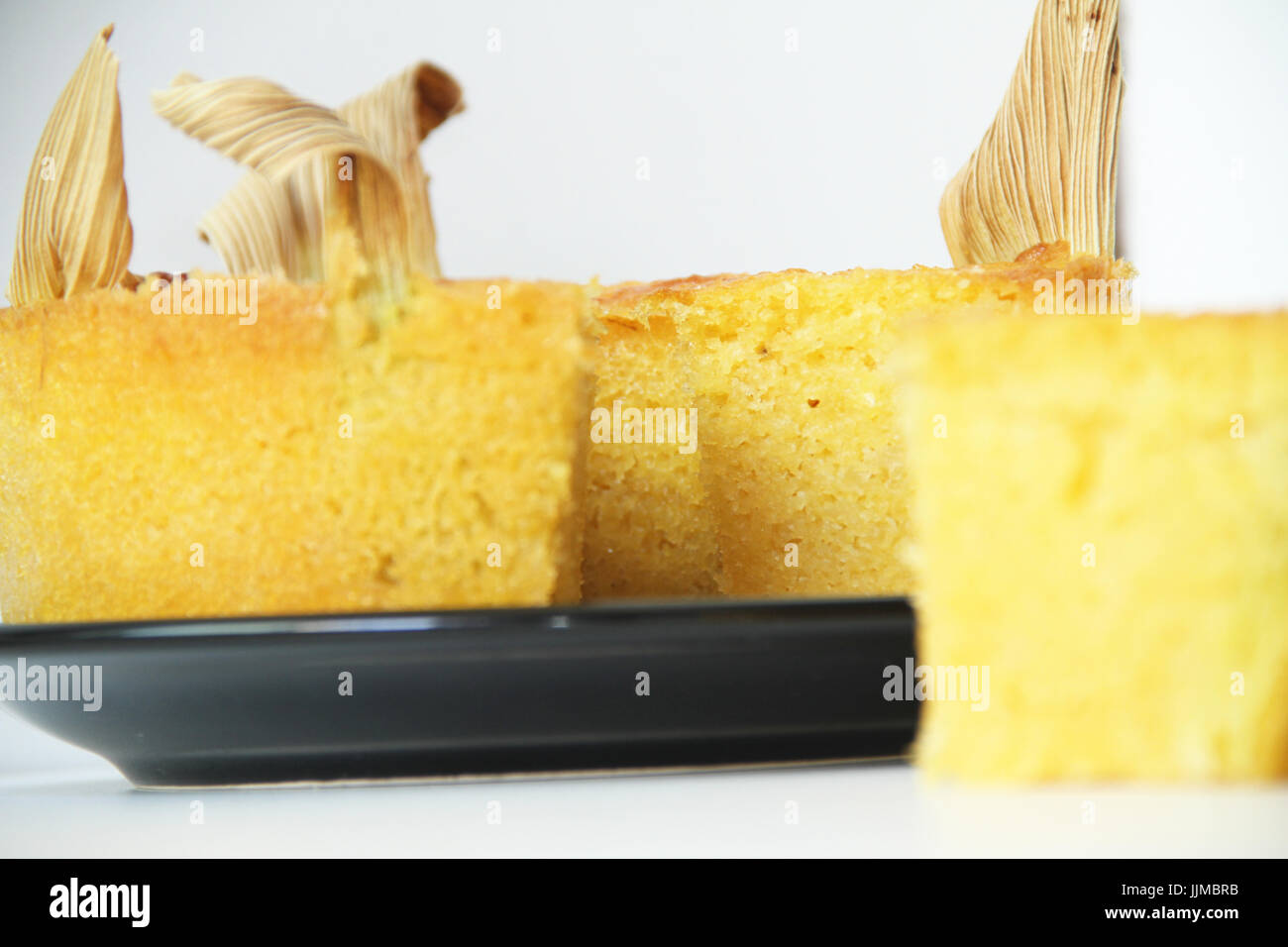 Corn cake, Sao Paulo, Brazil Stock Photo - Alamy