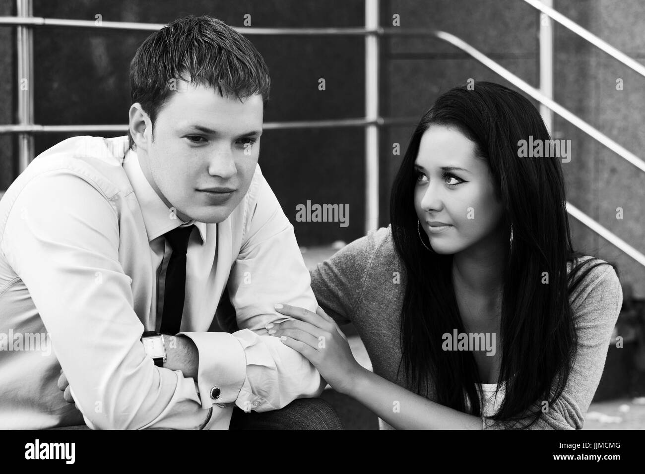 Young man in depression Stock Photo - Alamy