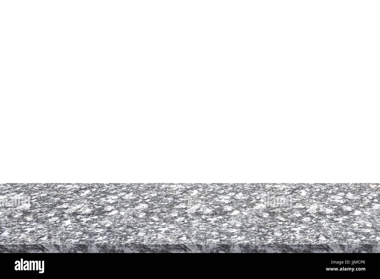 3d rendering granite countertop isolated on white Stock Photo - Alamy