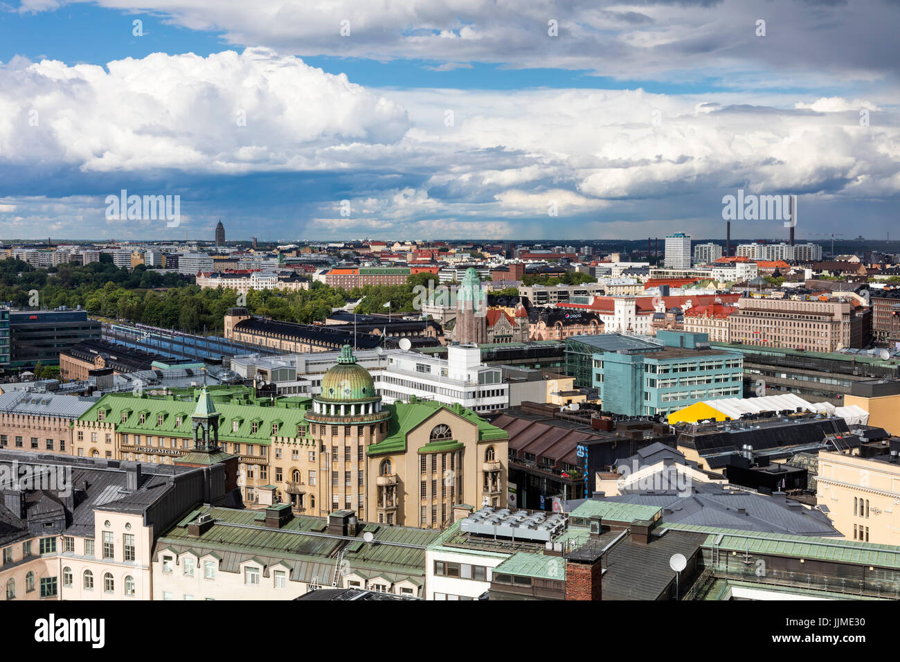 Helsinki aerial hi-res stock photography and images - Alamy