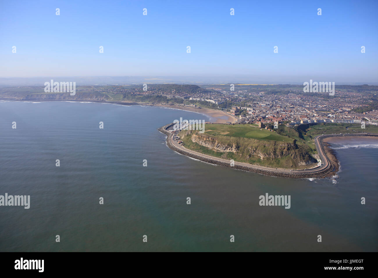 Aerial photo scarborough hi-res stock photography and images - Alamy