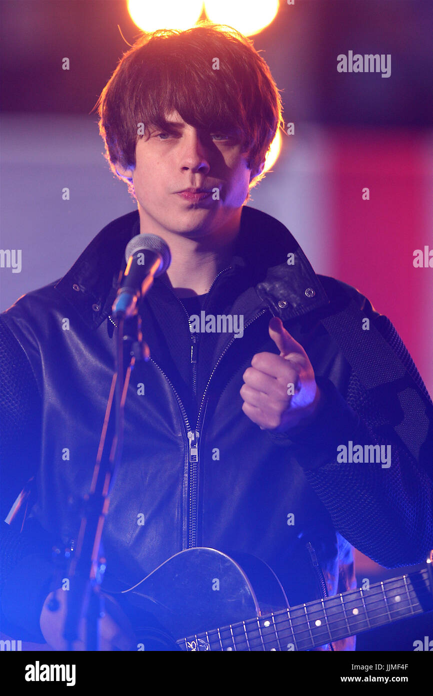Jake Bugg seen at the BBC One Show at the BBC studios on 21st, Apr ...