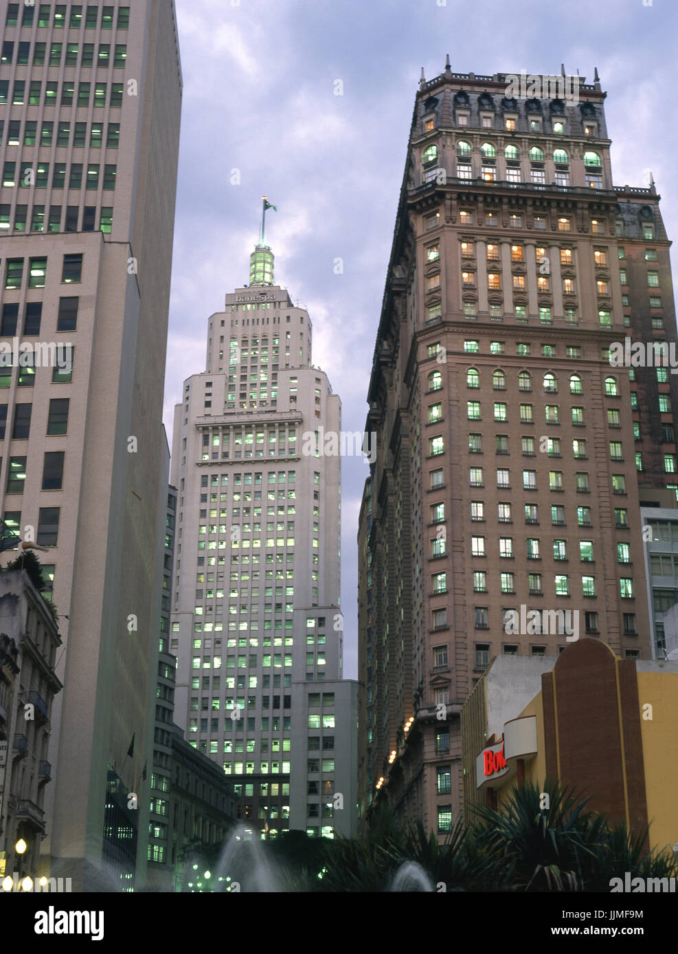 Banespa Building, Martinelli Building, Downtown, Sao Paulo, Brazil ...