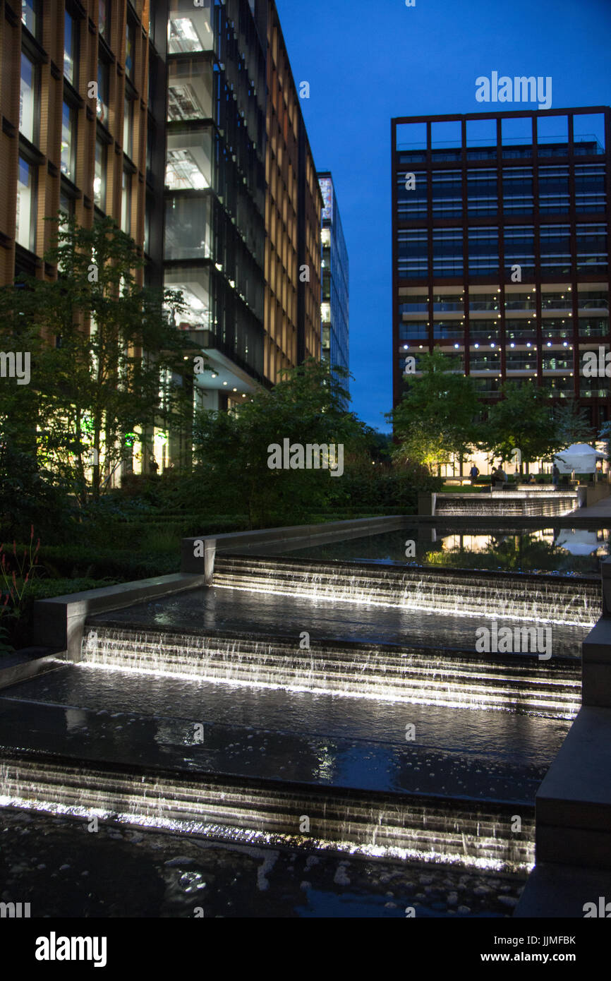 Kings cross london pancras square hi-res stock photography and images ...