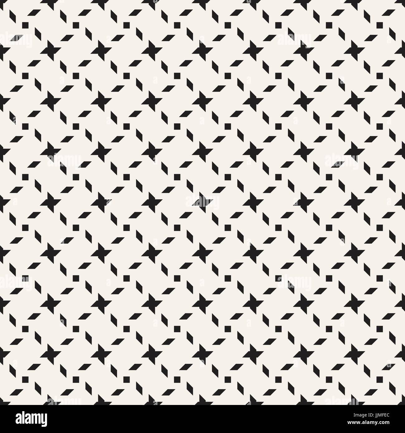 Crosshatch vector seamless geometric pattern. Crossed graphic ...