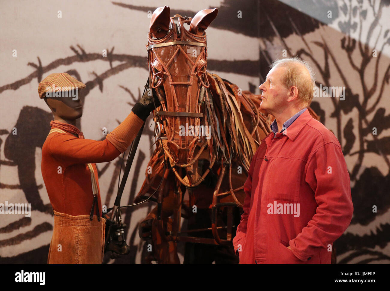 Author and playwright Michael Morpurgo, best known for children's ...
