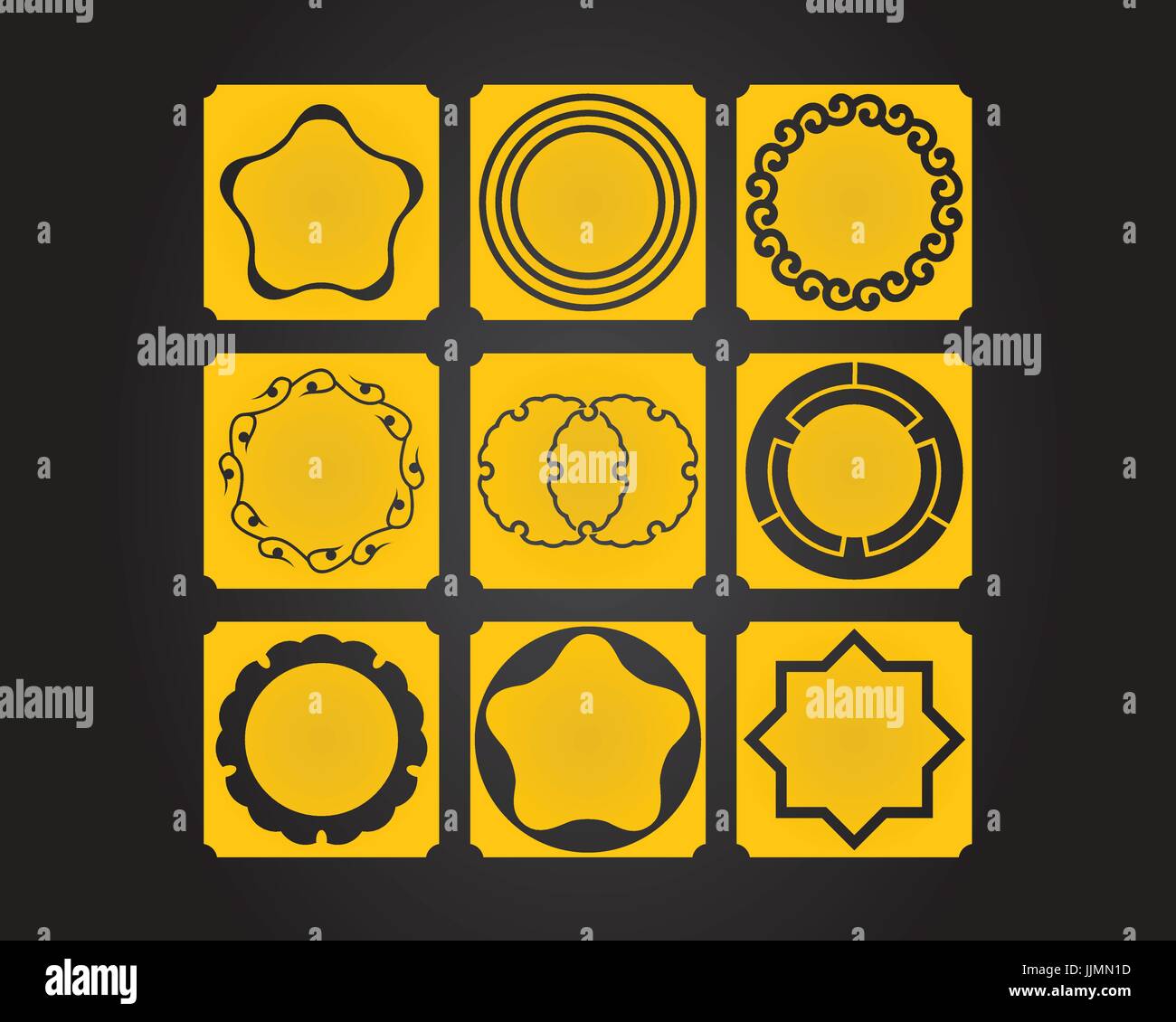 Japanese traditional decorative design Stock Vector Images - Alamy