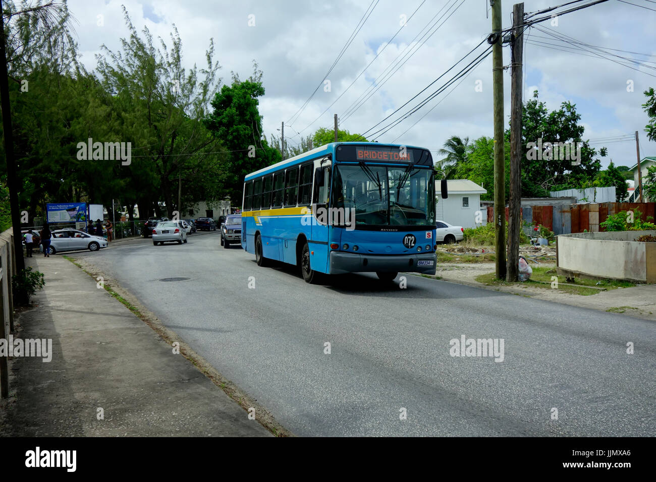 Bus barbados hi-res stock photography and images - Alamy
