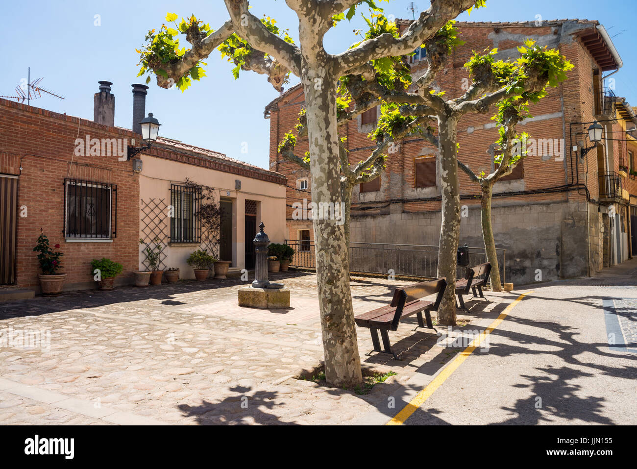 Navarrete, La Rioja, Spain, Europe. Camino de Santiago Stock Photo - Alamy