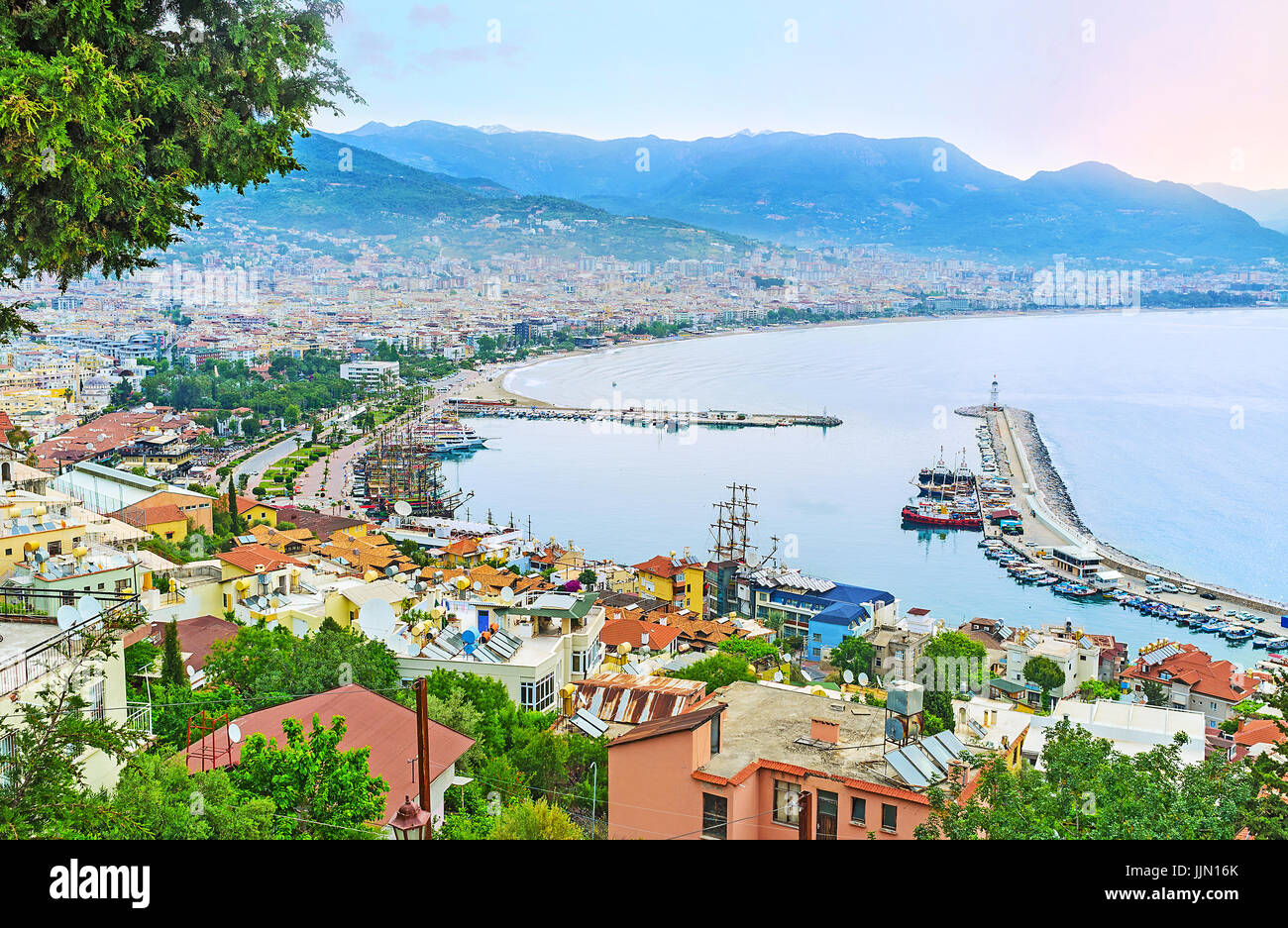 Alanya old town hi-res stock photography and images - Alamy