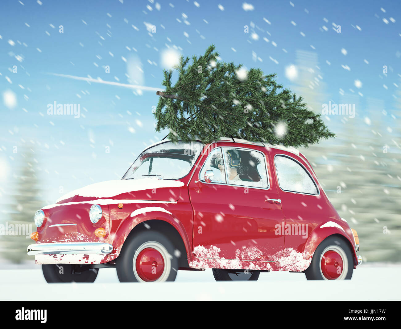 christmas time is coming soon. 3d rendering Stock Photo - Alamy