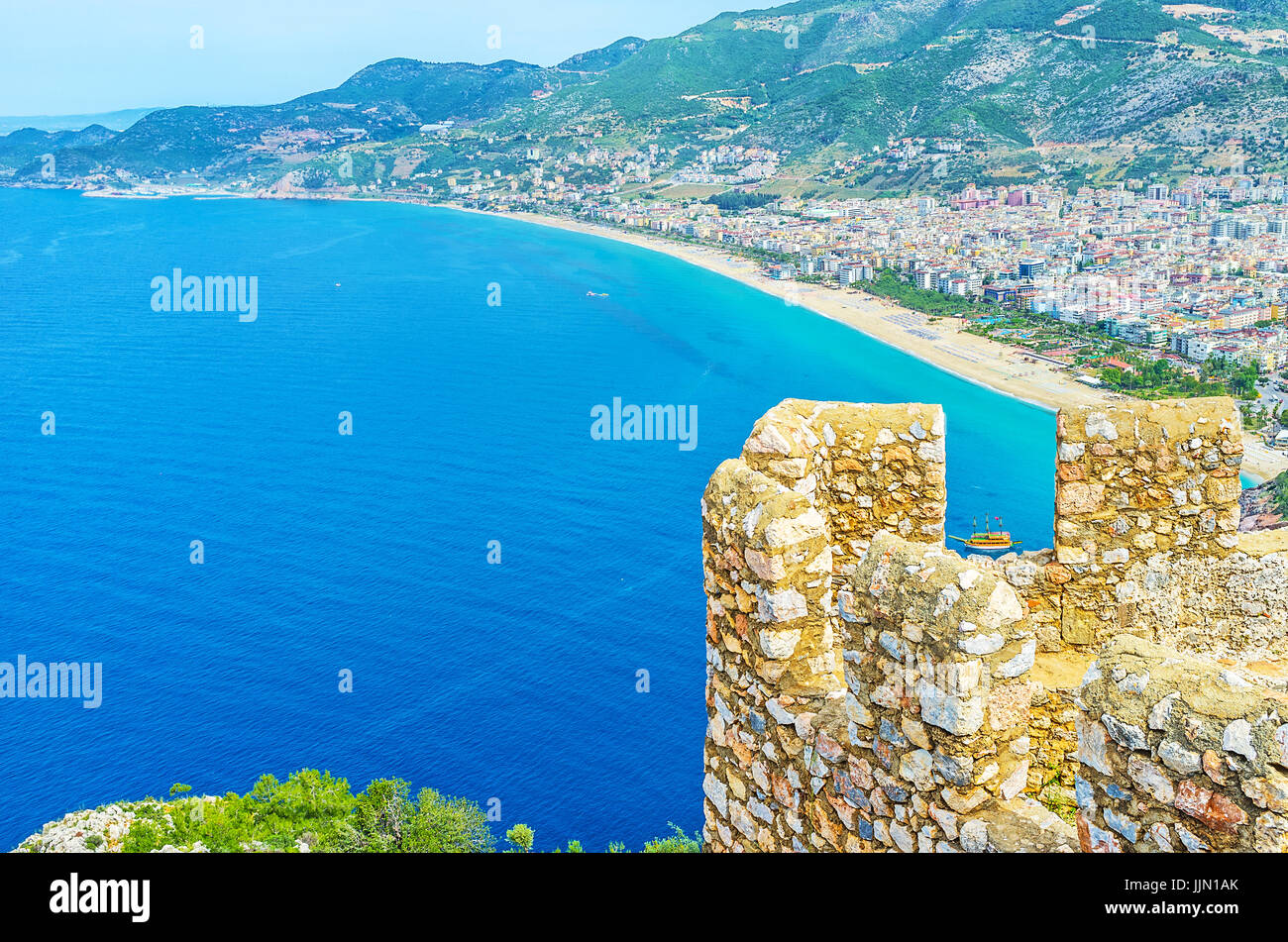 Antalya sightseeing place place landmark seljuk hi-res stock ...