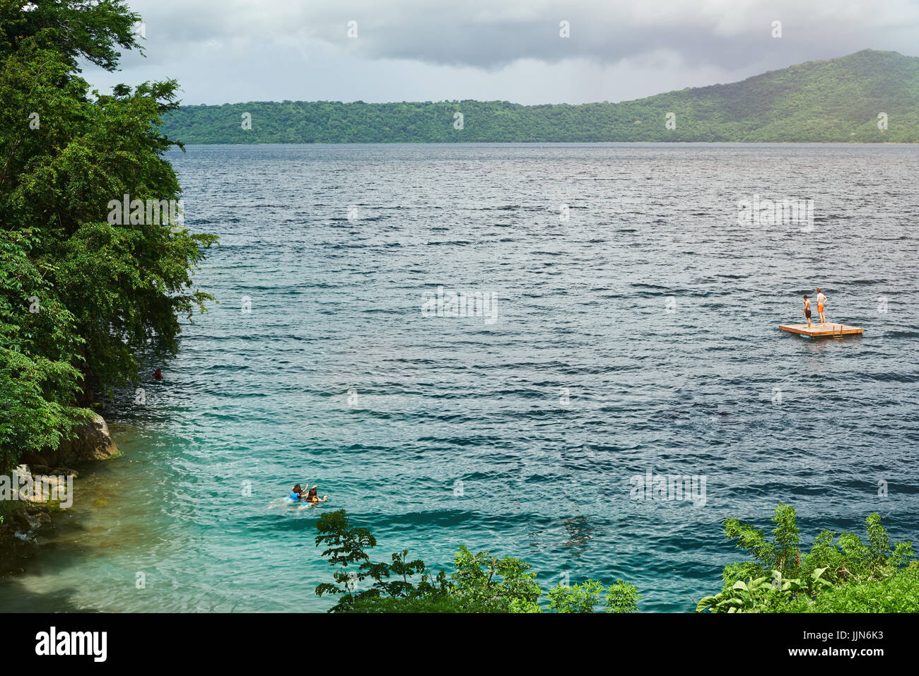 Beautiful landscape blue lagoon in hi-res stock photography and images ...