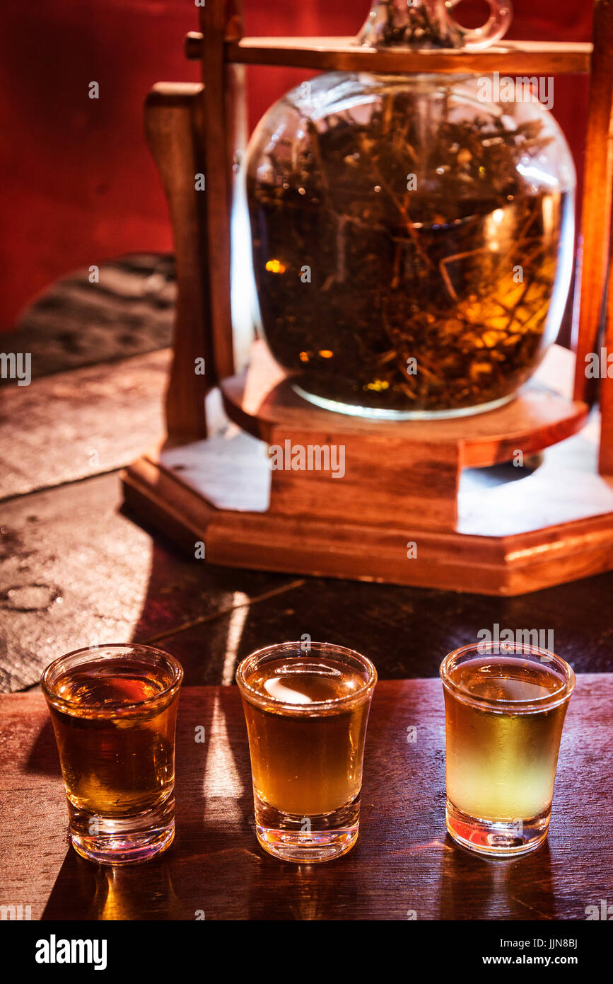 cannabis infused alcohol medical marijuana shots in whisky rum and ...