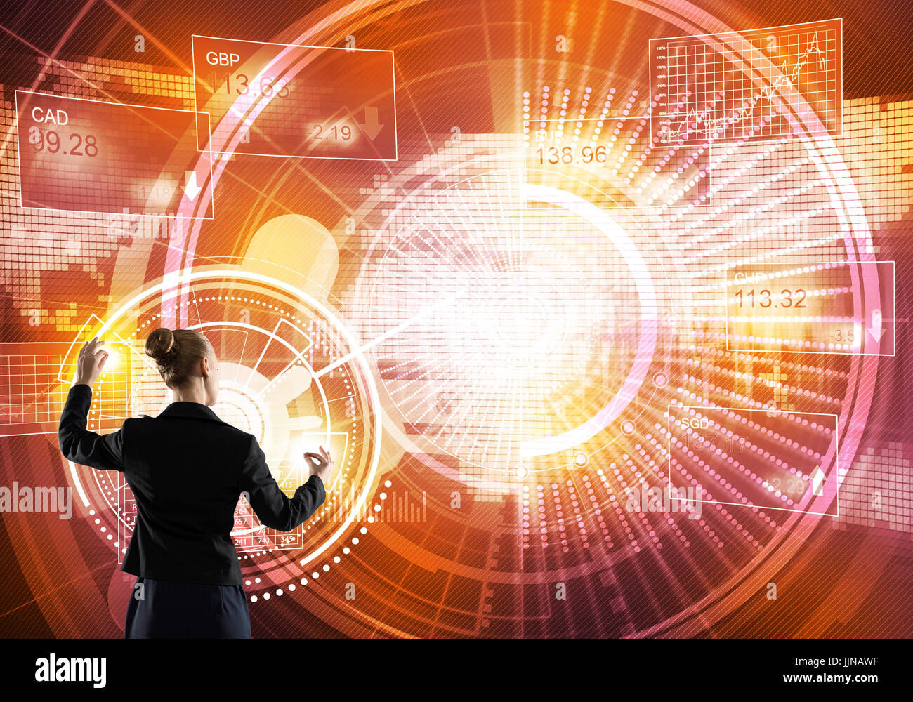 Modern technologies in use Stock Photo - Alamy