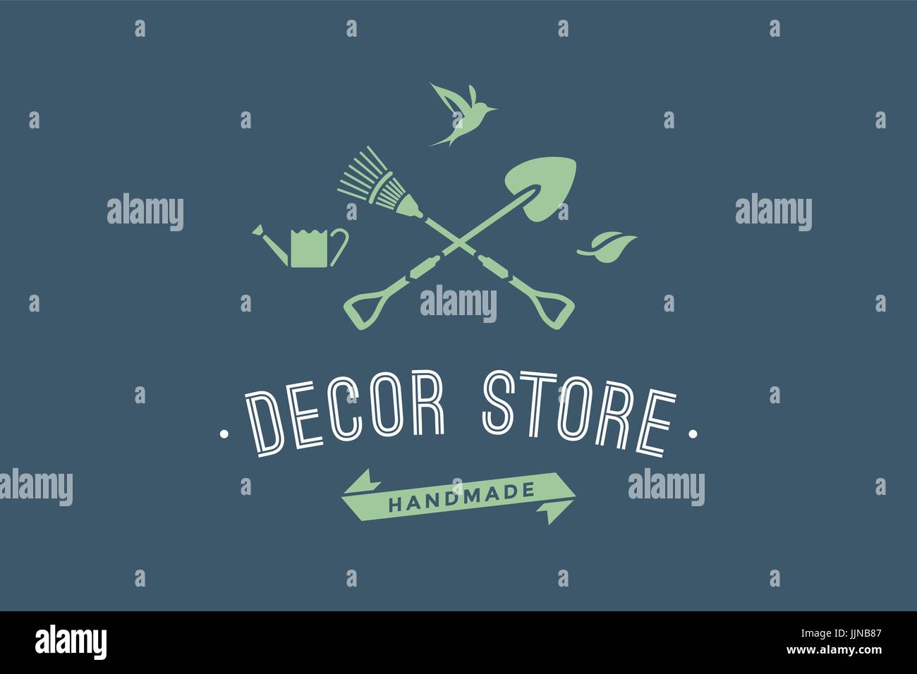 Logo of hand made Decor Store Stock Vector Image & Art - Alamy