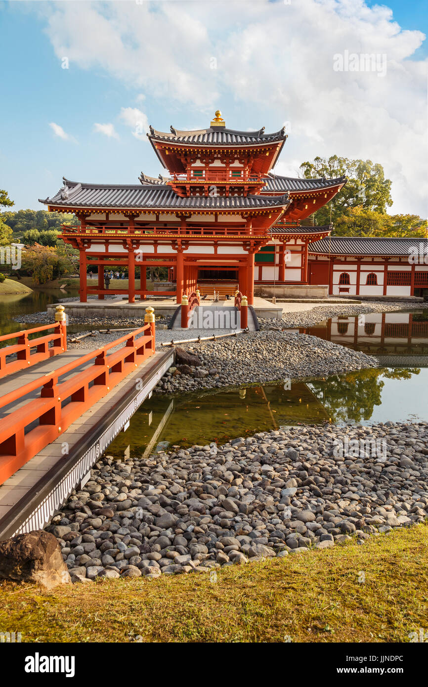 The Phoenix Hall of Byodo-in Temple in Kyoto, Japan Stock Photo - Alamy