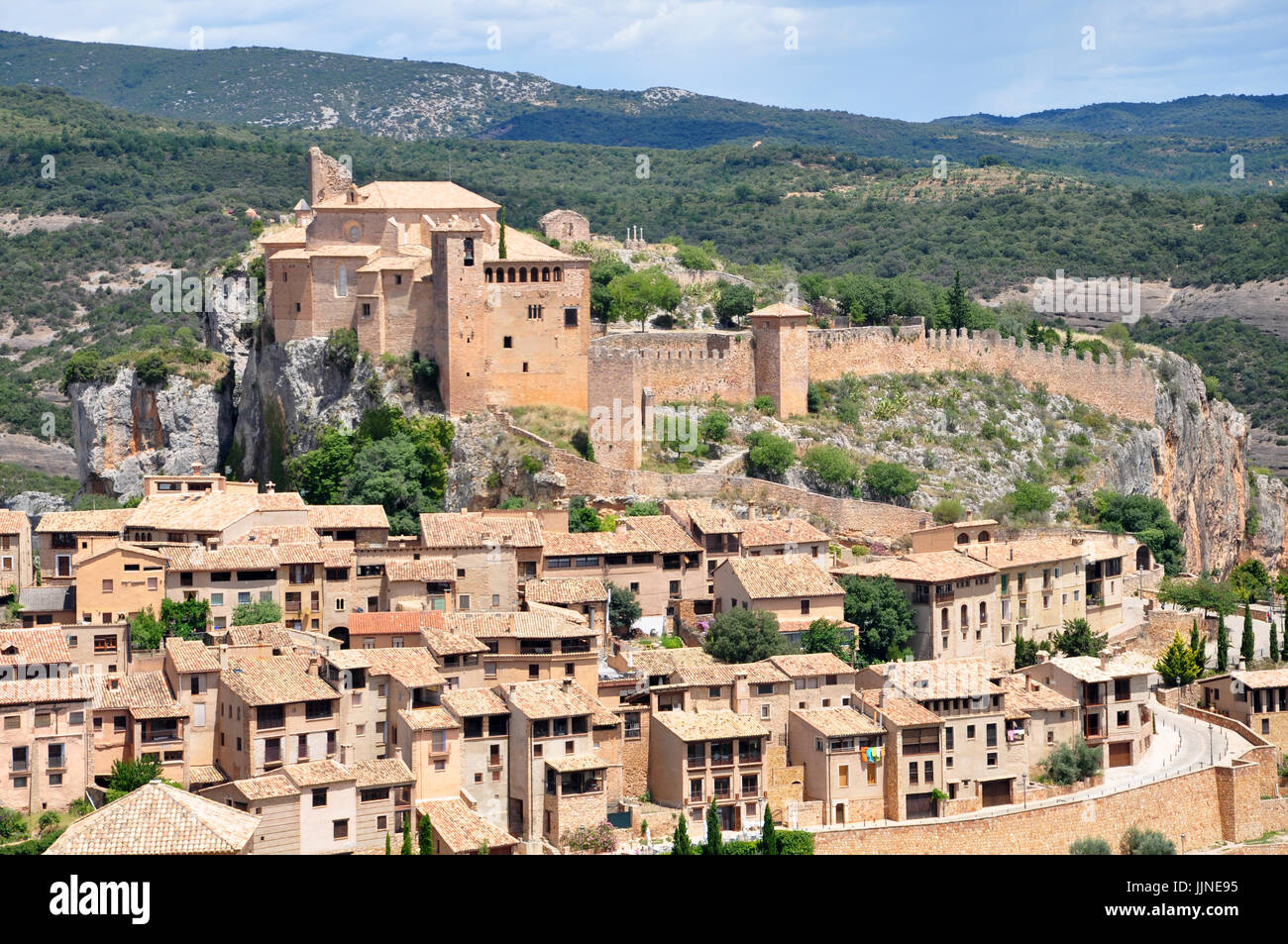 Alquezar is a medieval town in the north of Spain Stock Photo - Alamy