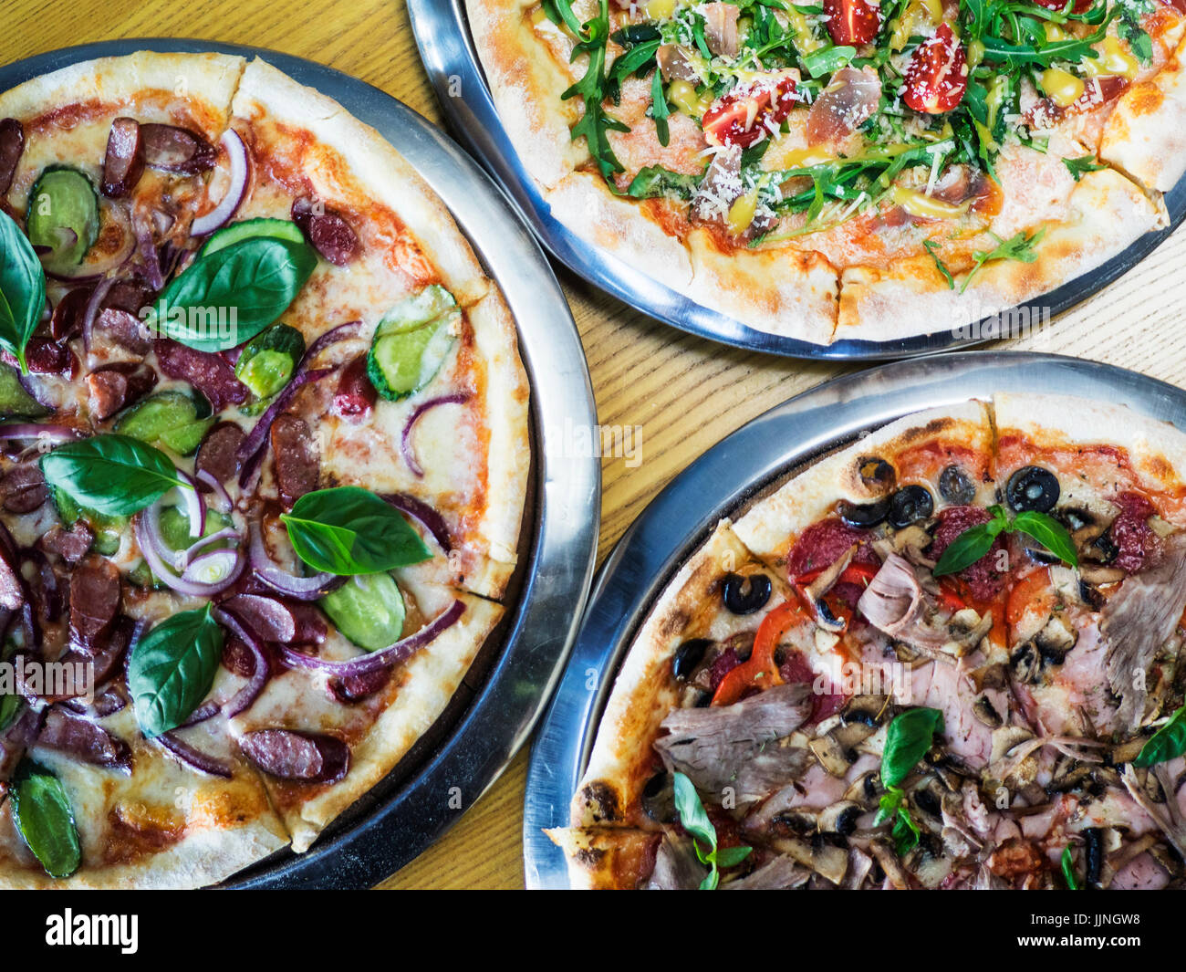 Yummy pepperoni pizza pastry hi-res stock photography and images - Alamy