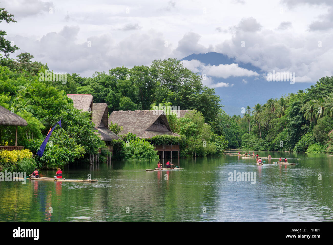 July 15,2017 ride on raft at the river in villa escudero, Laguna ...