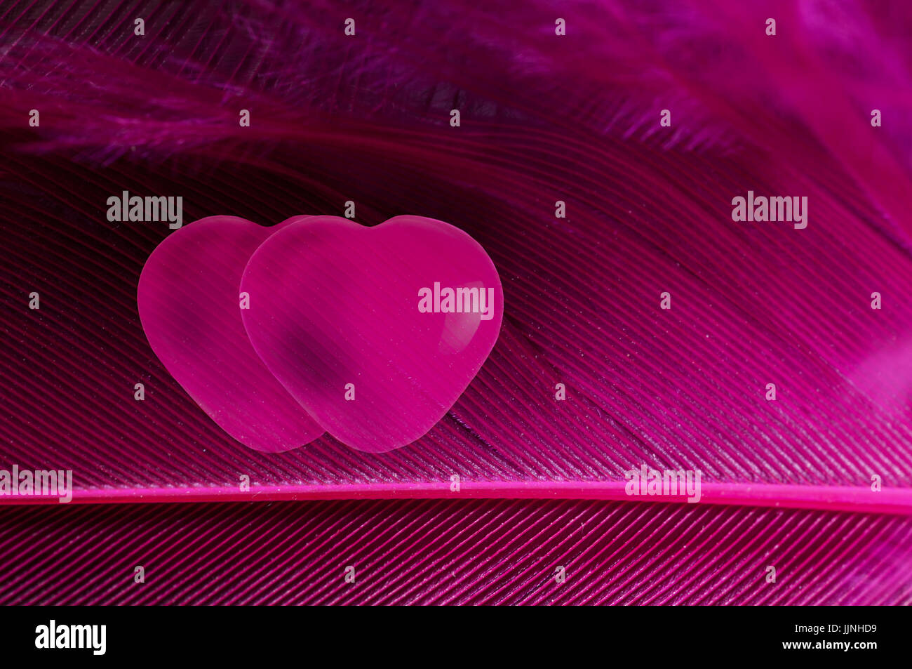 Two hearts,valentin'e day Stock Photo - Alamy