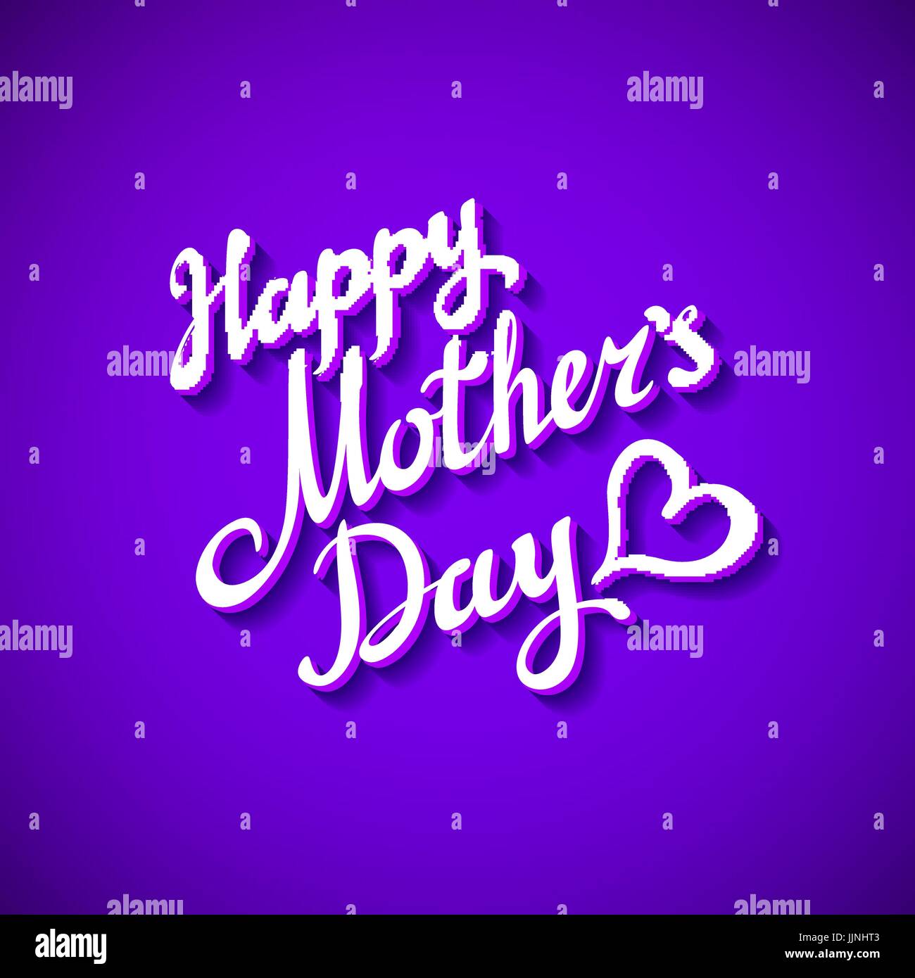 Tulip purple heart Stock Vector Images - Alamy