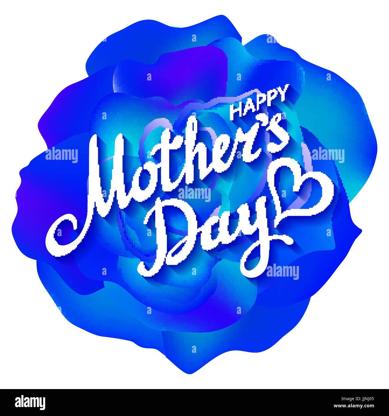 Blue Mothers Day Background