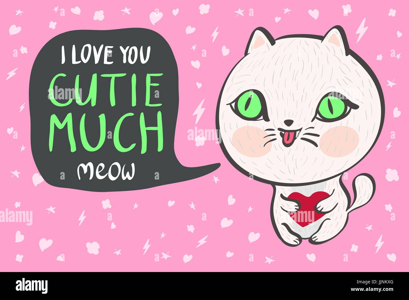 Cute Animals Saying I Love You This Much