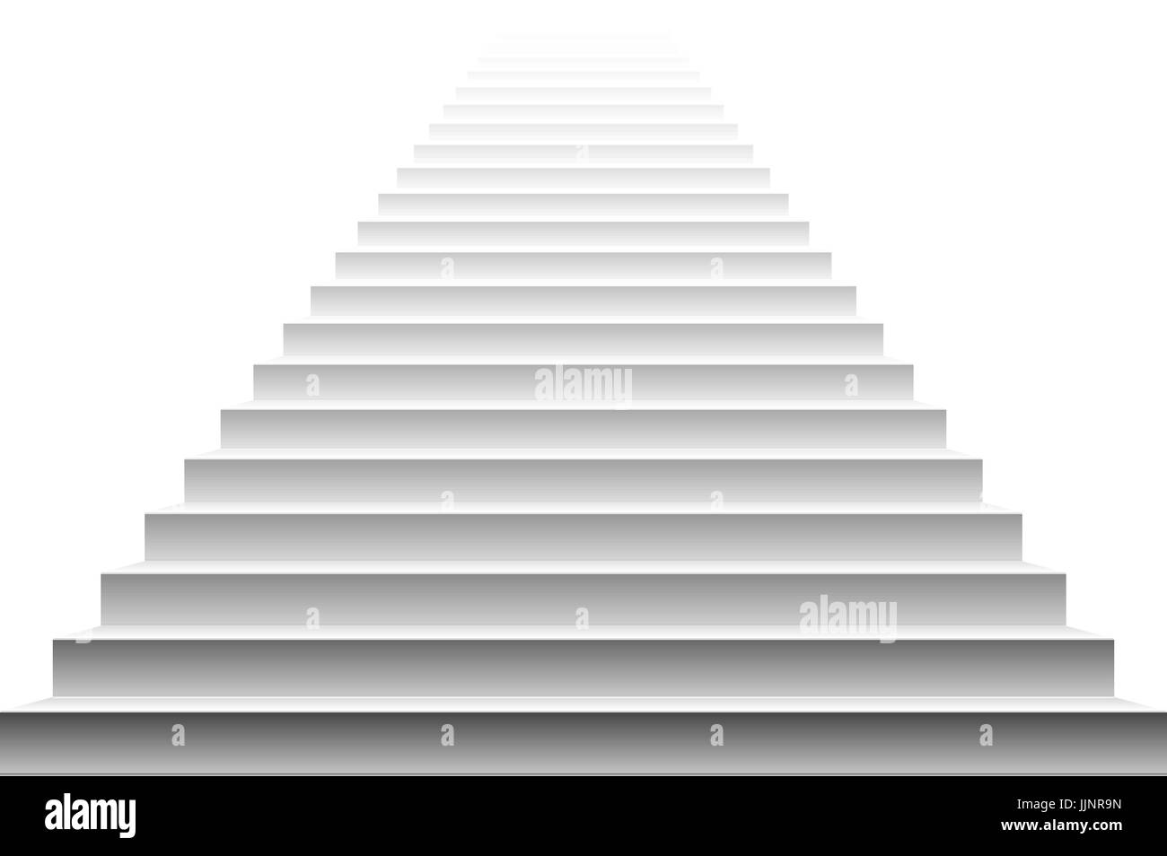 Stairs isolated on white background. Steps. Vector illustration art ...
